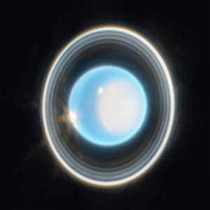 JWST captures stunning new images of the rings around Uranus